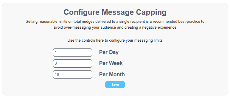 Manage Message Capping: Setting Limits and Overrides – Larky