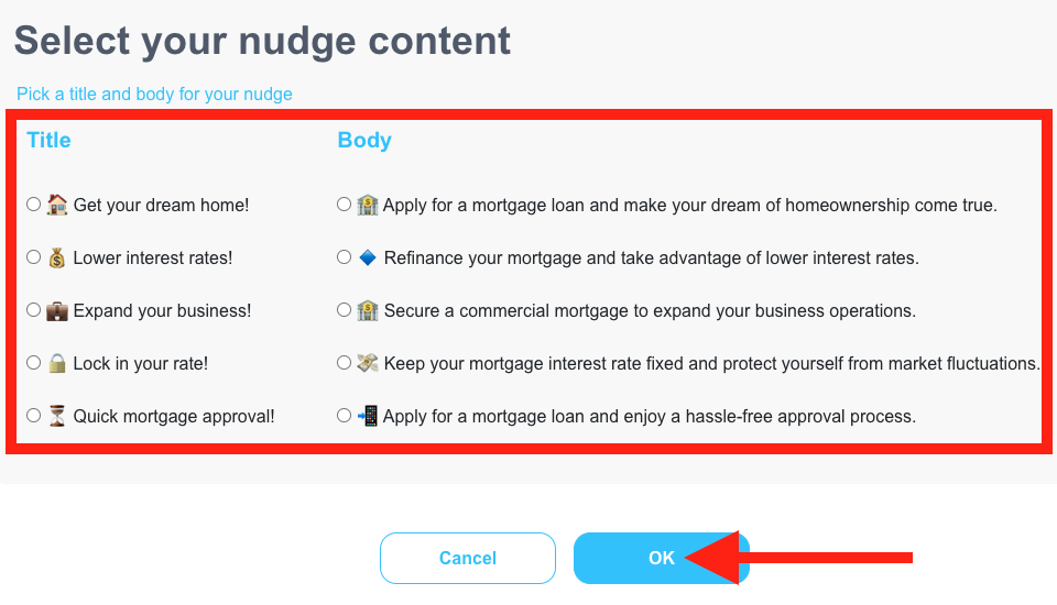 Using nudge Assist – Larky