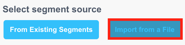Upload a CSV to Create a Segment – Larky