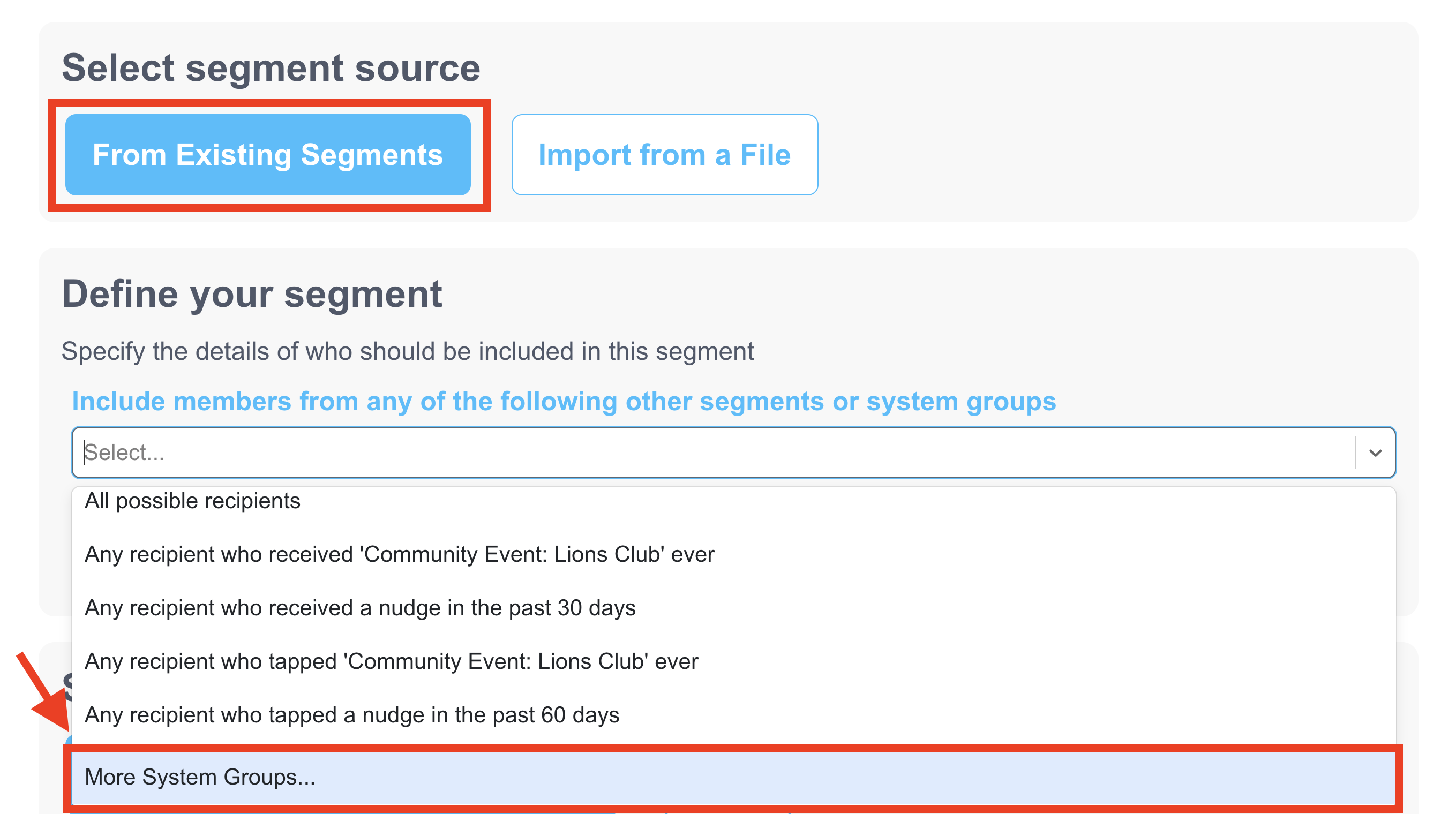 Create a Segment to Retarget Location Visitors – Larky