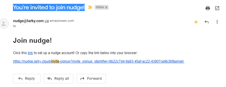 Creating Your Login Credentials for the nudge® Portal – Larky